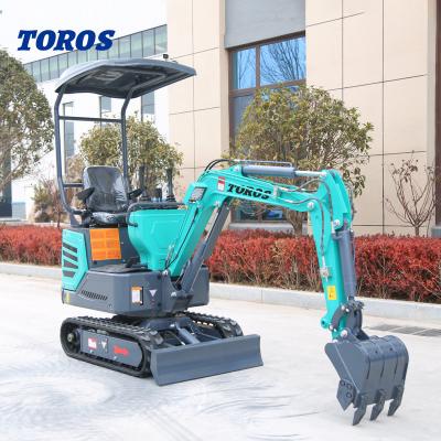 China 1.2 Tonne Household Mini Excavator Machine for sale
