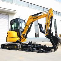 China Toros 3.5 Tonne Mini Digger Minibagger Compact Digging Equipment for sale