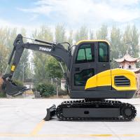 China Powerful 1.2Ton Mini Hydraulic Excavator With 1200mm Track Length for sale