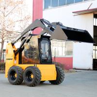 China CE 500kg-1200kg Hydraulic Wheel Loader Front End Small Articulating Loader for sale