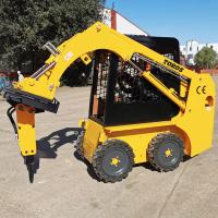 China CE 500kg-1200kg Hydraulic Wheel Loader Front End Small Articulating Loader for sale