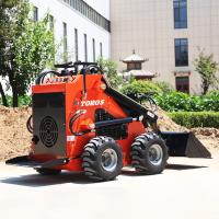 China 18.2KW Mini Skid Steer Loader Compact Front End Loader Multipurpose for sale