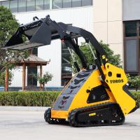 China Operating Capacity 1000-1500Lbs Mini Skid Steer Loader Easy To Control for sale