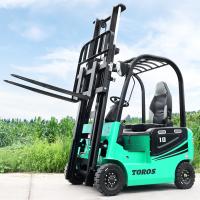 China 1000kg 2000kg Small Electric Forklift Self Propelled  Motorized Forklift for sale
