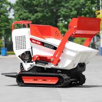 China 500-800KG Self Loading Gasoline Mini Dumper Small Turning Radius for sale
