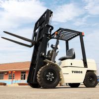 China Orange 2.5-3.5t Diesel Powered Forklift Customized For Heavy Duty Work for sale