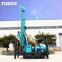 China TOROS Power Diesel Hydraulic Crawler Drilling Rig With YUCHAI Engine for sale