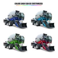 China Large Capacity Cement Mixer Vehicle for sale