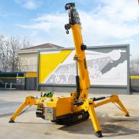 China EPA approval Small 3 Ton Spider Crane 5 Ton Crawler Crane Boom Lift for sale