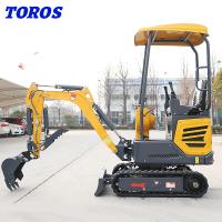 China Toros Mini Hydraulic Excavator Compact Digging Equipment For Landscaping for sale