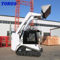 China Snow Removal Mini Track Skid Steer Earthworks Compact Skid Steer Machine for sale