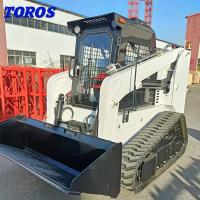 China 1ton Skid Steer Loader With Ce Certification Euro 5 Engine Energy Efficient for sale
