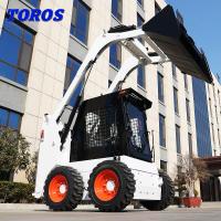 China 1 Tonne Mini Skidsteer Loader Small Skid Loader Easy To Use Simple Controls for sale