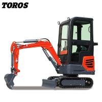 China Lightweight 1.2tone Mini Hydraulic Excavator 1745mm Max.Dumping Height for sale