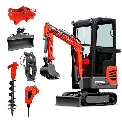 China Powerful 1.2 Tonne Mini Crawler Excavator With CE EPA EURO 5 Certification for sale