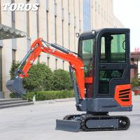 China High Maneuverability Tiny Mini Excavator 1.2 Tonne 2870mm Transport Length for sale
