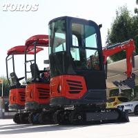 China Toros Mini Hydraulic Excavator Compact Digging Equipment For Landscaping for sale