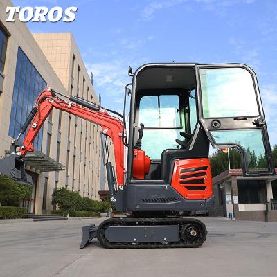 China High Maneuverability Tiny Mini Excavator 1.2 Tonne 2870mm Transport Length for sale