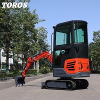 China Customizable 1 Ton Mini Crawler Excavator With 405mm Ground Clearance for sale