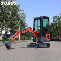 China TE-12 Mini Excavator High Performance Mini Diesel Excavator Height 2285mm For Municipal Works for sale