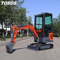 China Customizable 1 Ton Mini Crawler Excavator With 405mm Ground Clearance for sale