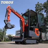China High Efficiently 1.2T Mini Crawler Excavator For Landscaping Gardening for sale
