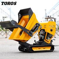 China Front Loading Stand On Diesel Mini Crawler Dumper 200Hp-400Hp Power for sale