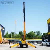 China 1 Ton Spider Crawler Crane Tracked Mini Crane High Performance for sale