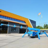 China 16m Max Lifting Height Spider Crawler Crane 360 Degree Swivel CE Certified for sale
