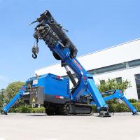 China Span 16.8m TOROS Tracked Spider Crane For Narrow Space Engineering for sale