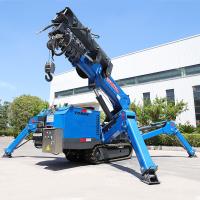 China 8000KG Heavy Duty Mobile Spider Crane 16m Max. Lifting Height for sale