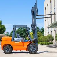 China Solid Tire Robust High Power Diesel Forklift Industrial Grade 3-6m Lifting for sale