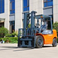 China Heavy Lifting 2-3 Ton Diesel Forklift 3-4 Meters Overall Length for sale