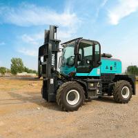 China EPA 5 Ton Rough Terrain Forklift 4wd for sale