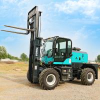China EPA 5 Ton Rough Terrain Forklift 4wd for sale