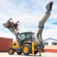 China Large Capacity Construction Backhoe Loader Machine for sale