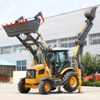 China 2500kg Wheel  Backhoe Loader Equipment for sale