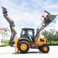 China 2500kg Wheel Loader Backhoe Big Backhoe Loader Multiple Function for sale