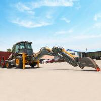 China Customizable Most Powerful Backhoe Loader Machine 2400r/Min Fast Speed for sale