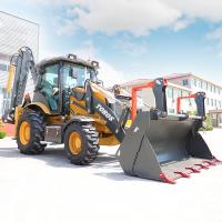 China Multifunctional Backhoe Digger Loader For Tough Industrial Job for sale