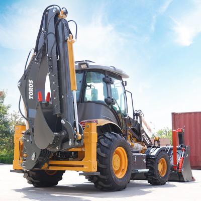 China Capacity 2500kg Excavation Backhoe Wheel Loader Machine High Performance for sale