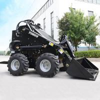 China Operating Capacity 1000-1500Lbs Mini Skid Steer Loader Easy To Control for sale