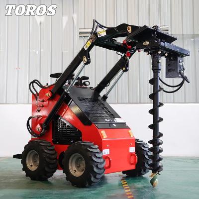 China Small Scale Farm Skid Steer Compact Skidsteer Loader 1000Lbs-1500Lbs for sale
