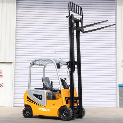 China 1000kg 2000kg Small Electric Forklift Self Propelled  Motorized Forklift for sale