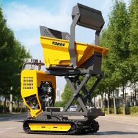 China Efficient Mini Dumper 0.5 Ton 500kg Maximum Load 1.1l Engine Oil Capacity for sale