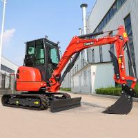 China Toros  3.5 Ton Mini Excavator With Kubota Engine Micro Digger Mult Functions bagger for sale