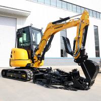 China Mini Excavator 3.5 ton Kubota Engine Small Excavation CE EPA EURO5 Micro Digger Crawler Bagger for sale