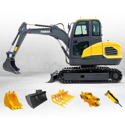 China Miniature Excavator with Bucket Capacity of 0.09m3 and Max.Digging Depth of 2880mm for sale