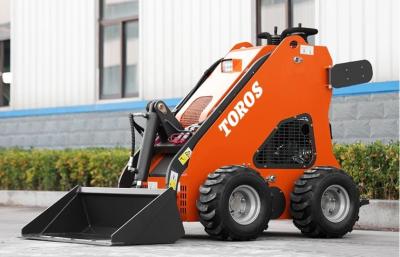 China Powerful Mini Stand Up Skid Steer Agricultural Skid Steers Multipurpose for sale