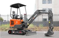 China Miniature Digger 1 Ton 2 Ton Mini Construction Excavator Digging Bagger Machine for sale